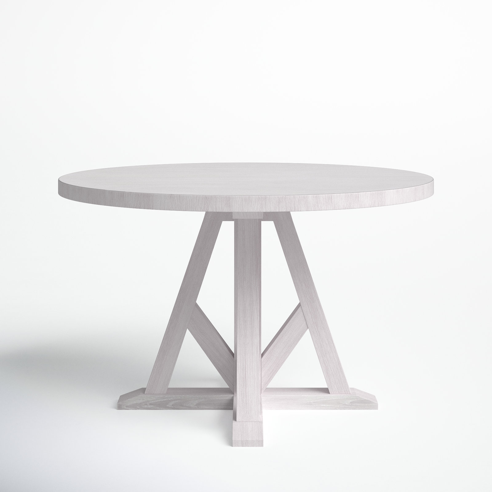 Birch Lane™ Flux Round Solid Wood Base Dining Table | Wayfair