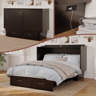 Viv + Rae™ Kindig Murphy Bed Chest with 6" Mattress, Storage and Built ...