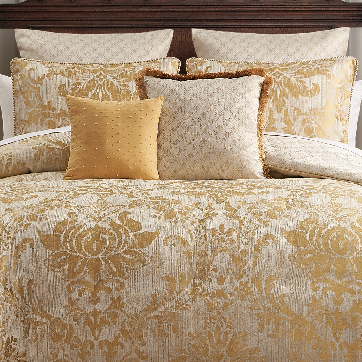 Waterford Bedding Tarmon Polyester Sateen Comforter Set | Wayfair