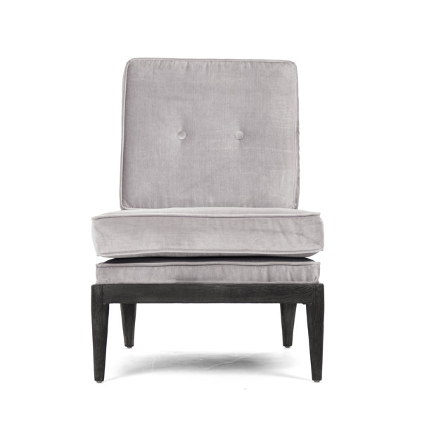 Zentique Velvet Slipper Chair | Wayfair