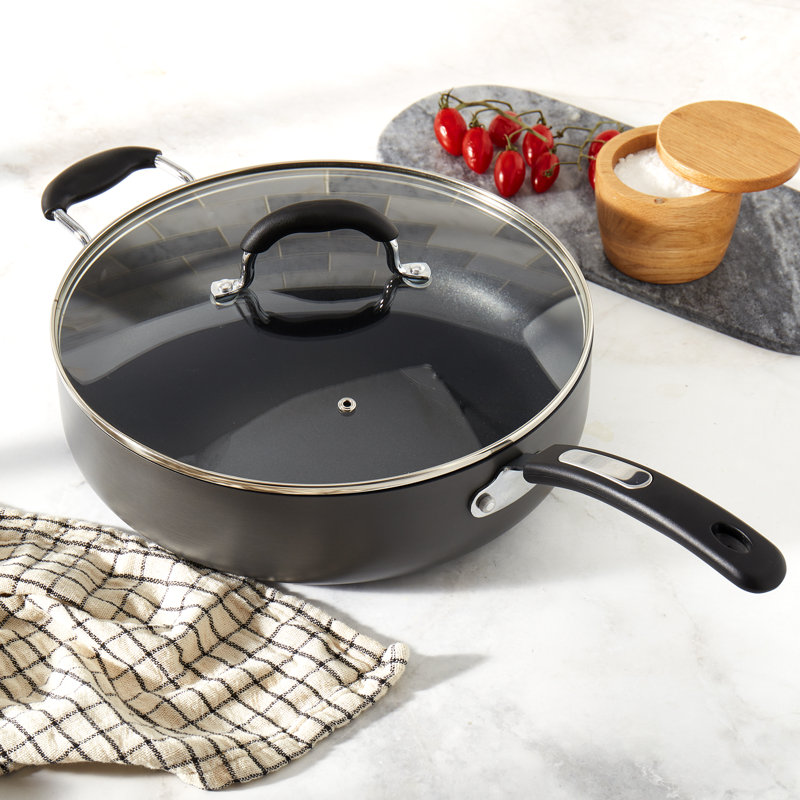 Denmark Tools for Cooks 6-Quart Nonstick Hard-Anodized Aluminum Jumbo ...