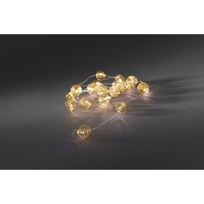 Konstsmide 250cm LED Battery Powered 20 - Bulb Novelty String Light ...