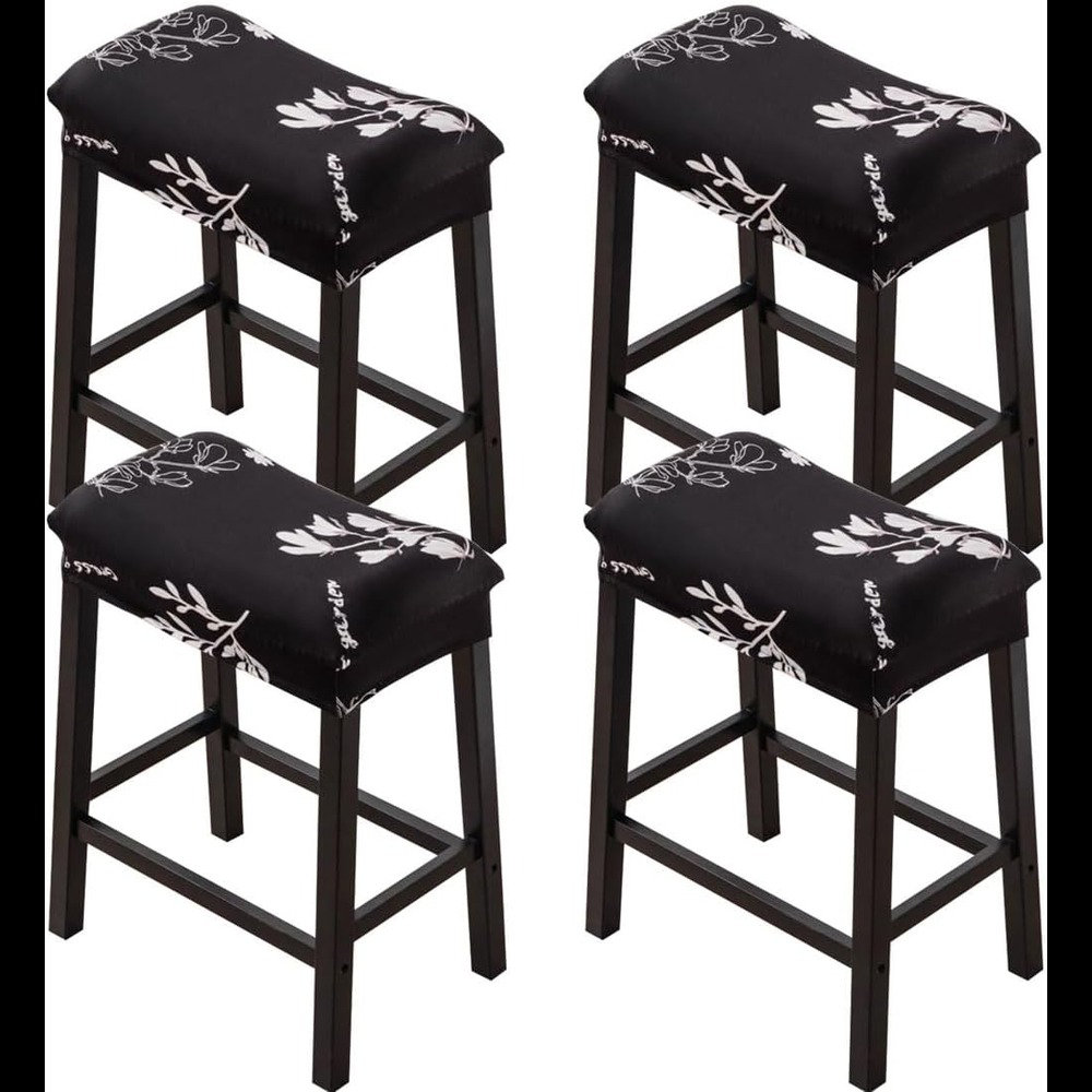 Red Barrel Studio® Bar Stool Cover Rectangle Set Of 4 Printed Stretch ...