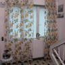 Winston Porter Rose Floral Sheer Voile Curtains With Pendant Beads ...