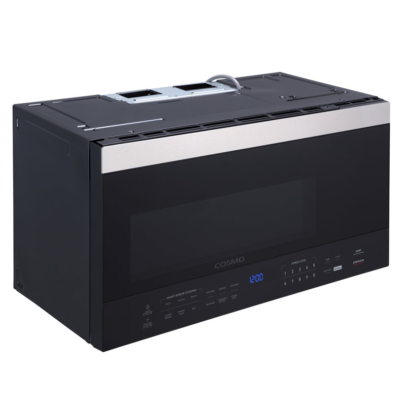 Cosmo 1.6 Cubic Feet Over-The-Range Microwave with Sensor Cooking ...