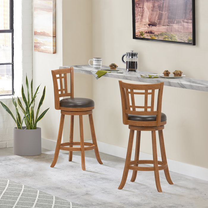 Lark Manor Bruning Swivel Stool & Reviews | Wayfair