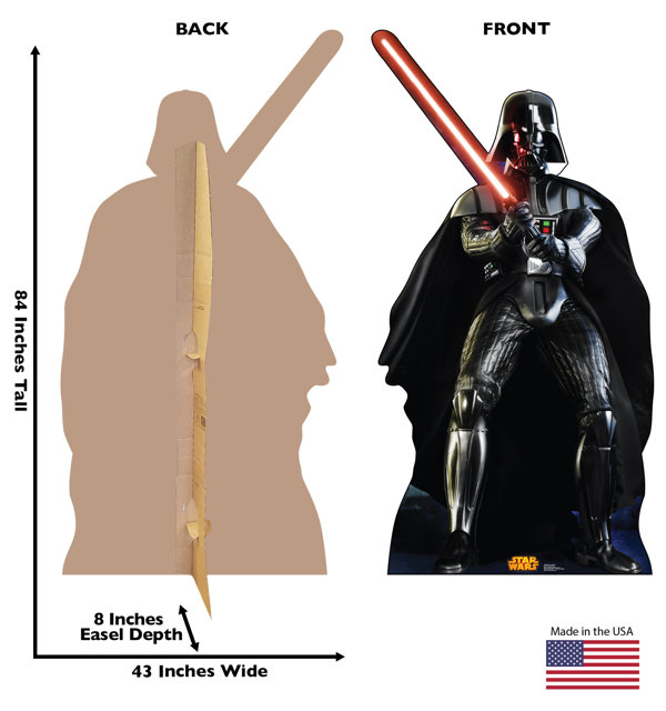 Advanced Graphics Star Wars 84'' Star Wars Cardboard Standup & Reviews ...