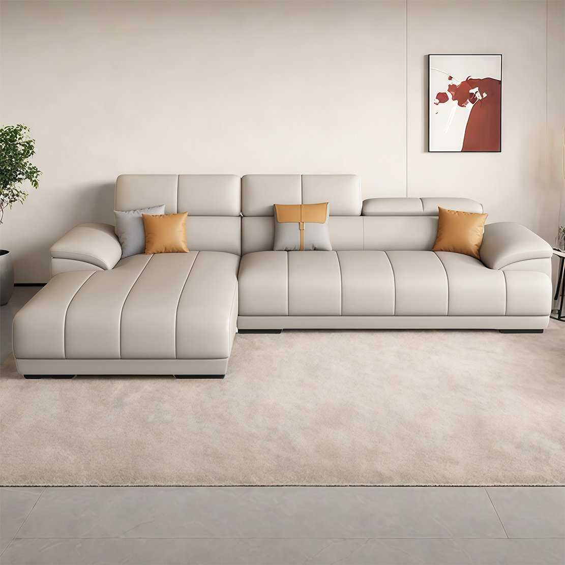 PPEDKS American-style simple modern sofa | Wayfair