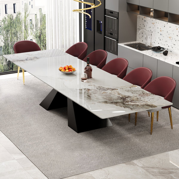 Extendable Rectangular Kitchen & Dining Tables You'll Love | Wayfair