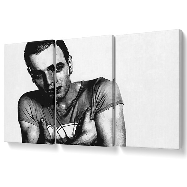 Rosalind Wheeler Ewan Mcgreggor Trainspotting - 3 Piece Wrapped Canvas ...