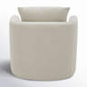 Joss & Main Menta Upholstered Swivel Barrel Chair & Reviews | Wayfair