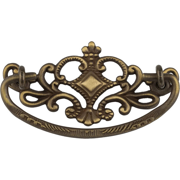 UNIQANTIQ HARDWARE SUPPLY 3" Center to Center Drop Handle | Wayfair