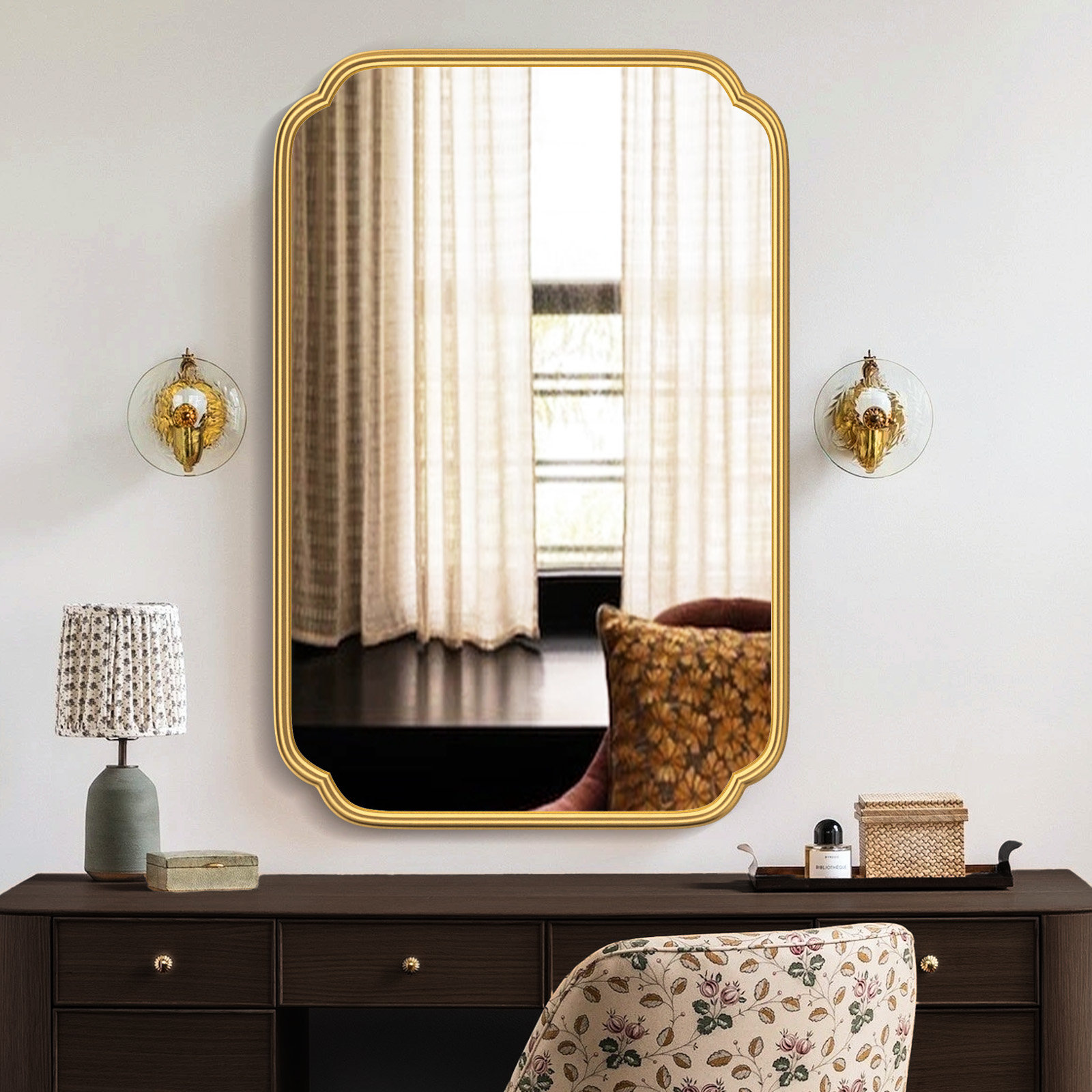 House of Hampton® Marleth Modern Rectangular Bathroom Vanity Mirrors ...