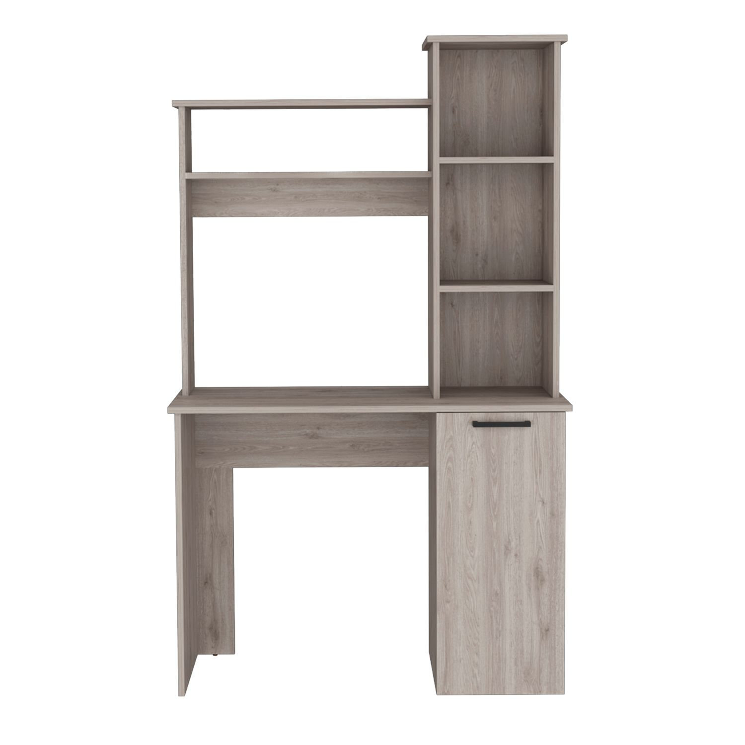 Latitude Run® Carson Computer Desk with Hutch, Single Door Cabinet ...