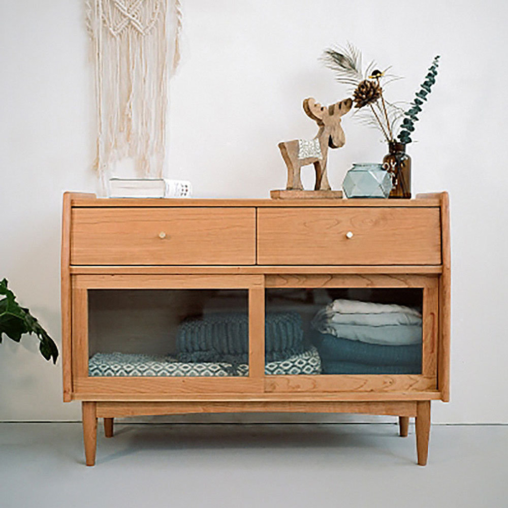 Dream cabinet Moving Door Drawer Cabinet Storage Sideboard | Wayfair