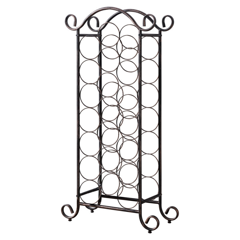 Kelly Clarkson Home Marjorie 20 Bottle Floor Wine Bottle Rack & Reviews ...