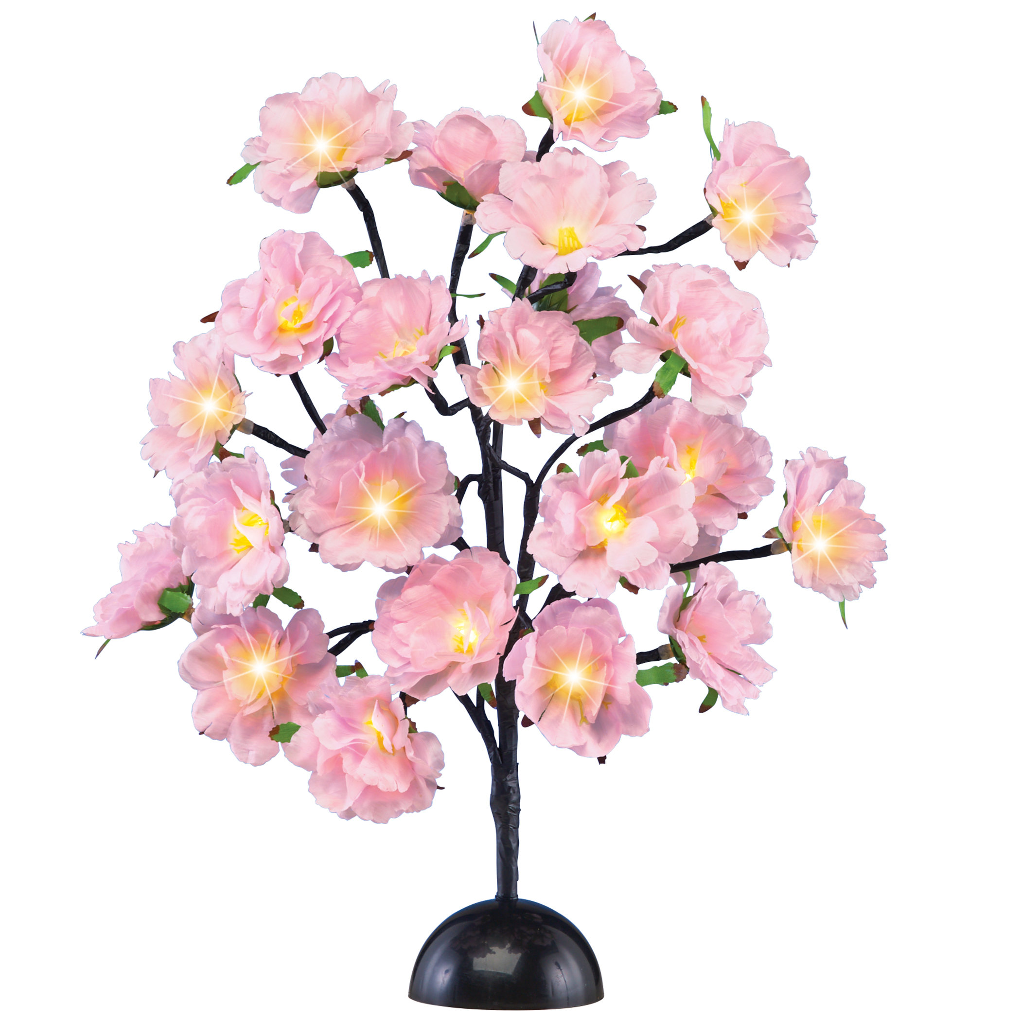Winston Porter LED Lighted Pink Flower Tree Decoration - Wayfair Canada