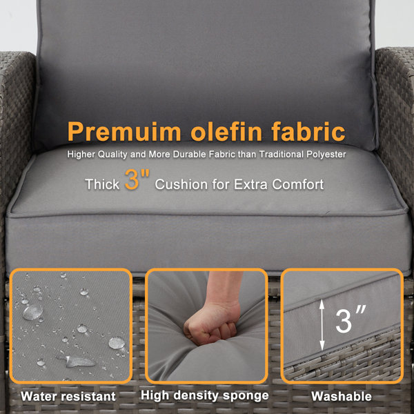 HOMREST 6 Piece Sofa Seating Group with Cushions & Reviews | Wayfair