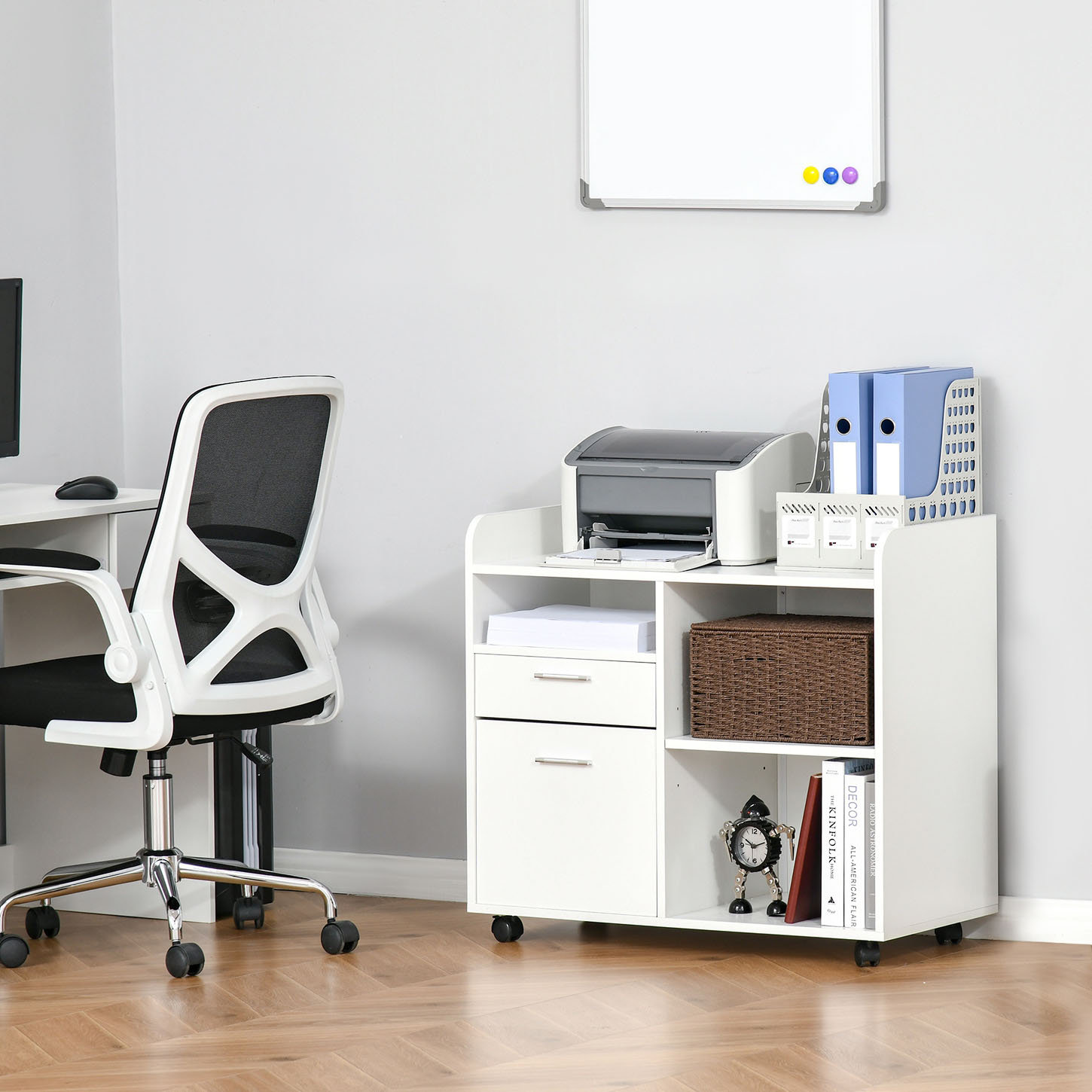 Winston Porter Filing Cabinet, Printer Stand, Mobile Lateral File ...