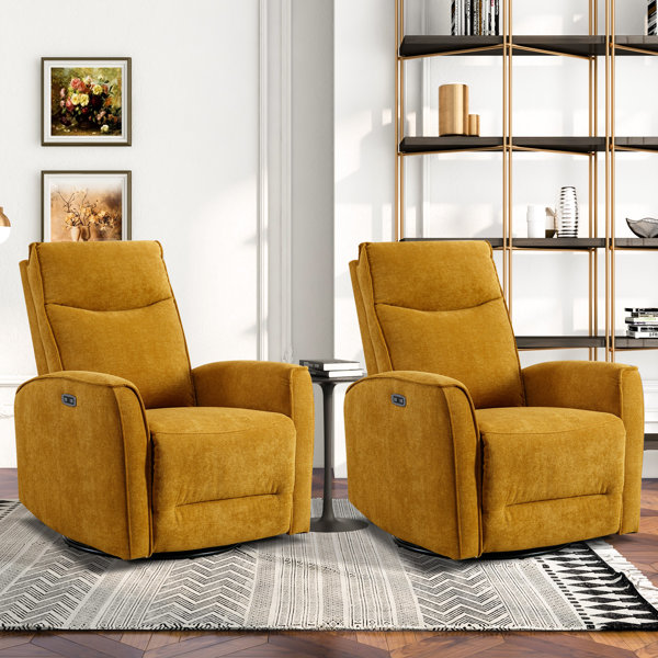 Latitude Run® Naela 29.1'' Wide Modern and Soft Upholstered Swivel and ...