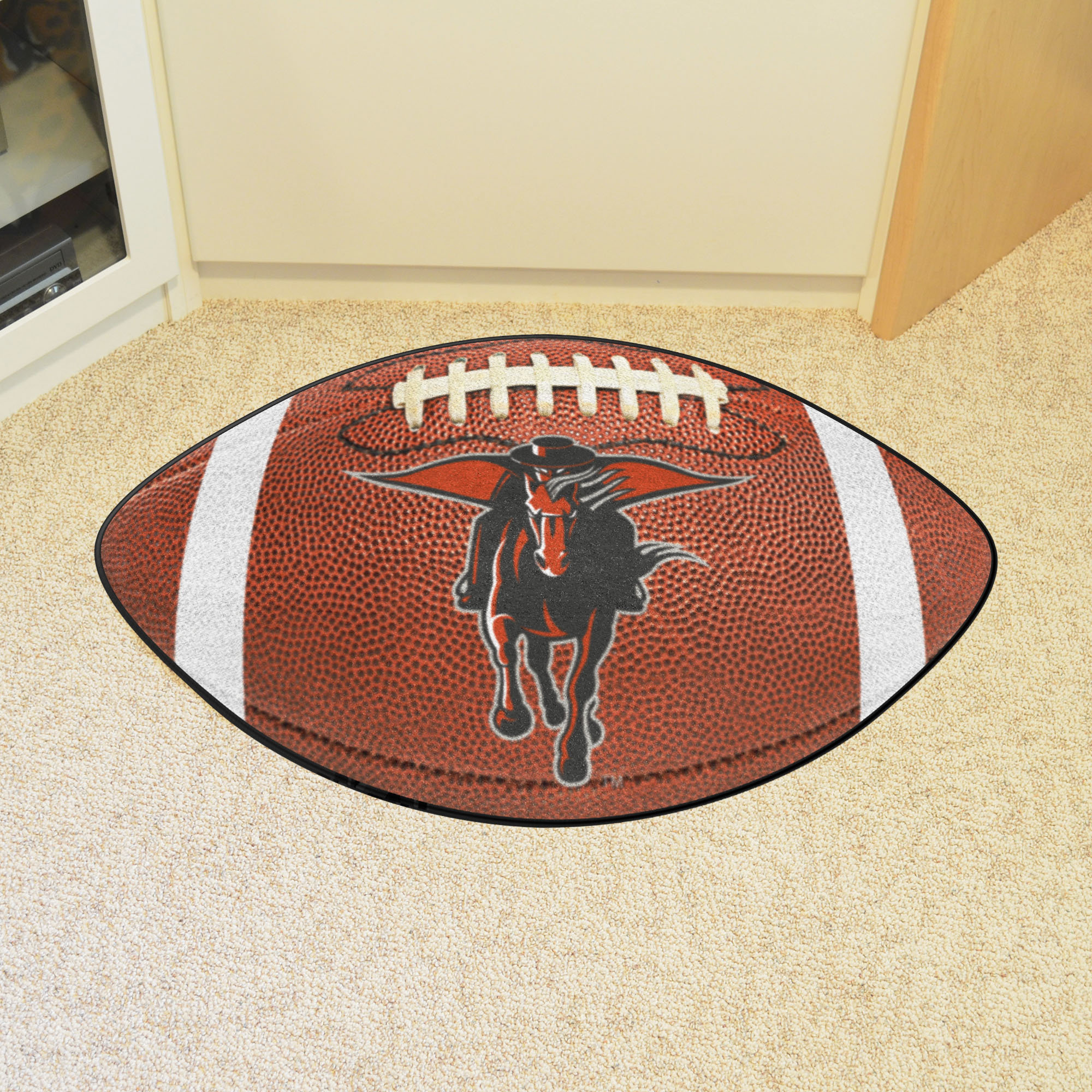 FANMATS Texas Tech Red Raiders Football Rug | Wayfair