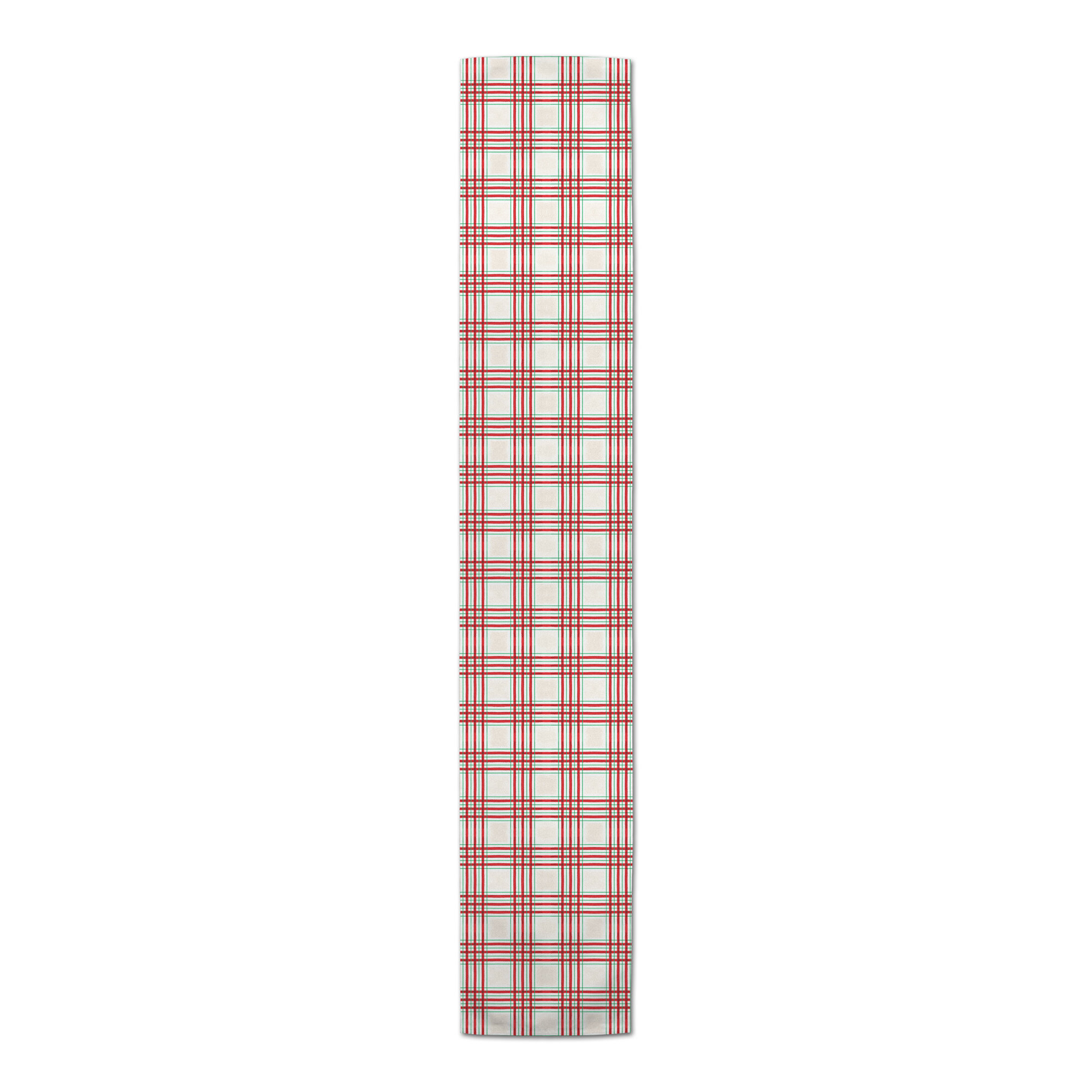 The Holiday Aisle® Deniyah Plaid Christmas Table Runner | Wayfair