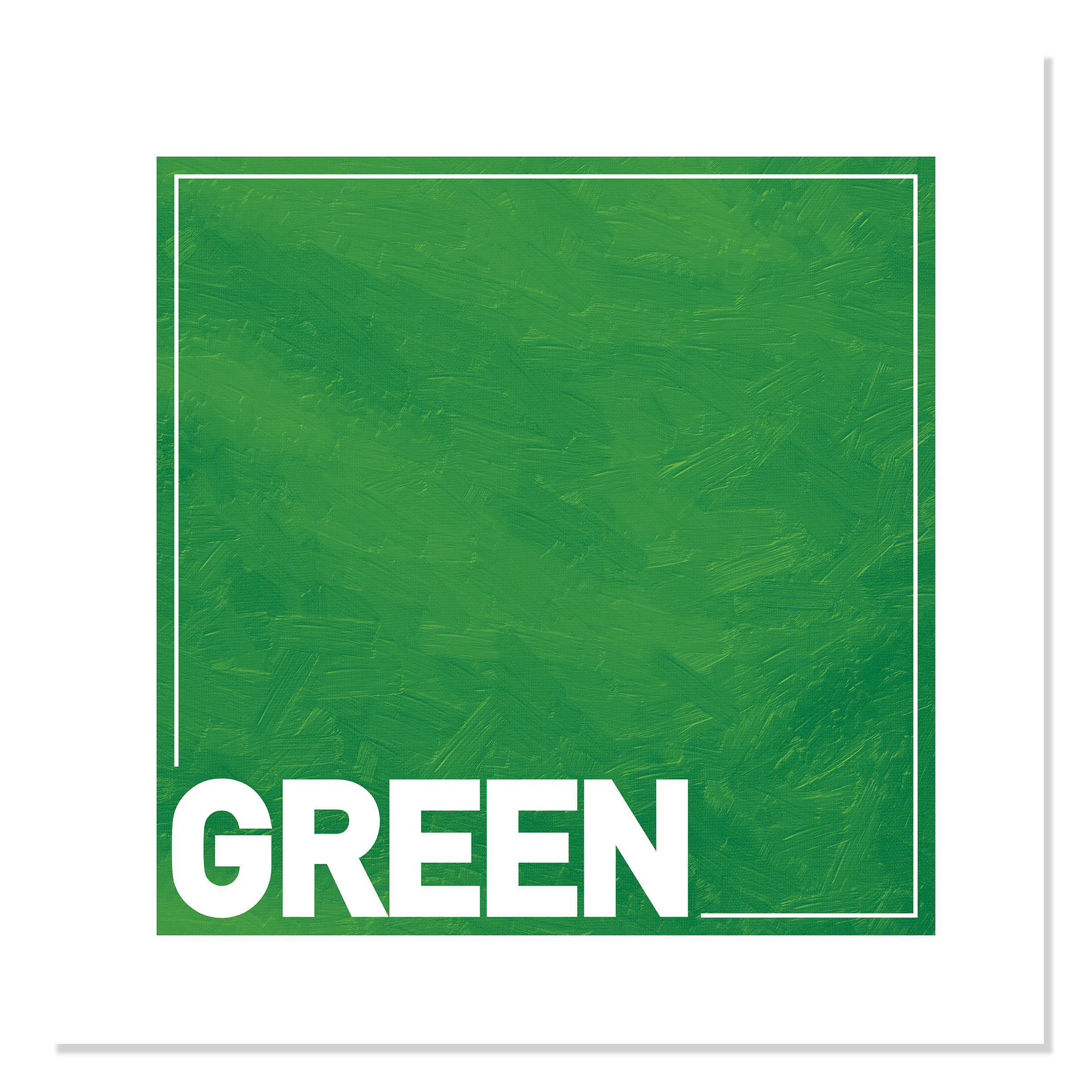 Casa Fine Arts Rolled 'Green' Paper Print - Wayfair Canada