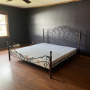 Three Posts™ Mariners Metal Open-Frame Bed & Reviews | Wayfair