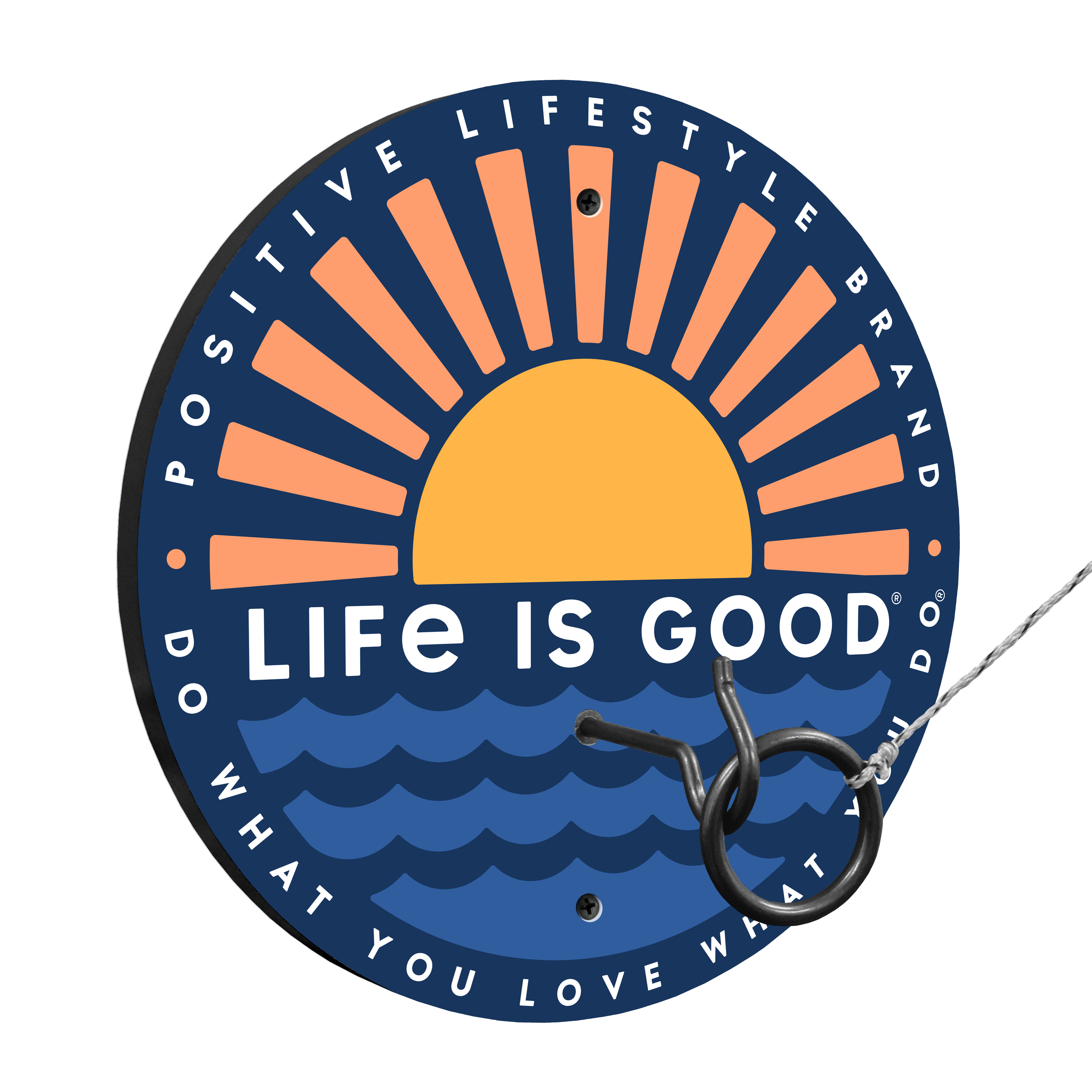 Victory Tailgate Life Is Good Sun Ocean Design Hook And Ring Game | Wayfair