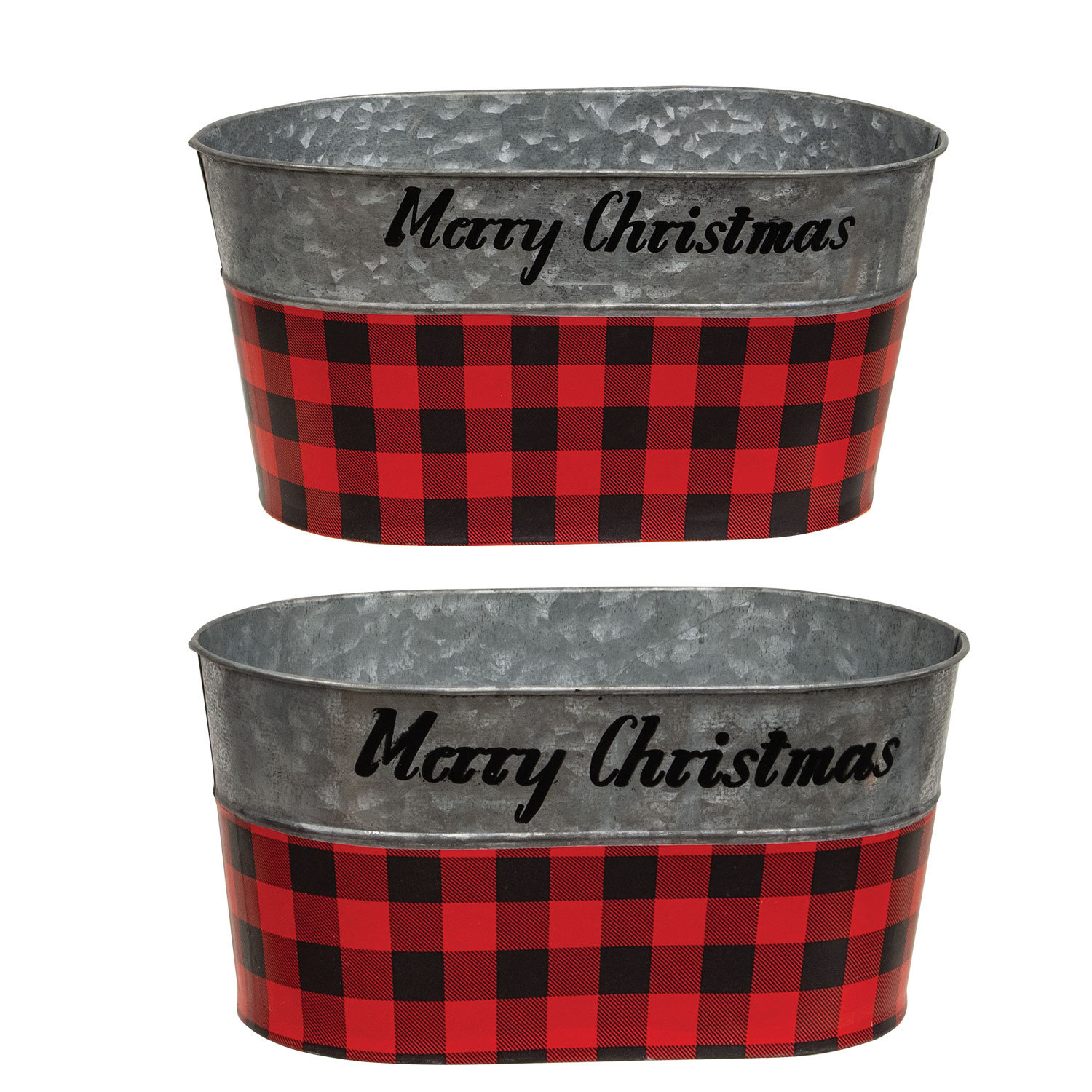 August Grove® Metal Bucket | Wayfair