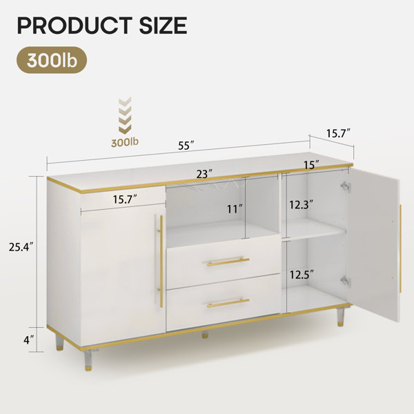 Mercer41 Kyliyah Sideboard | Wayfair