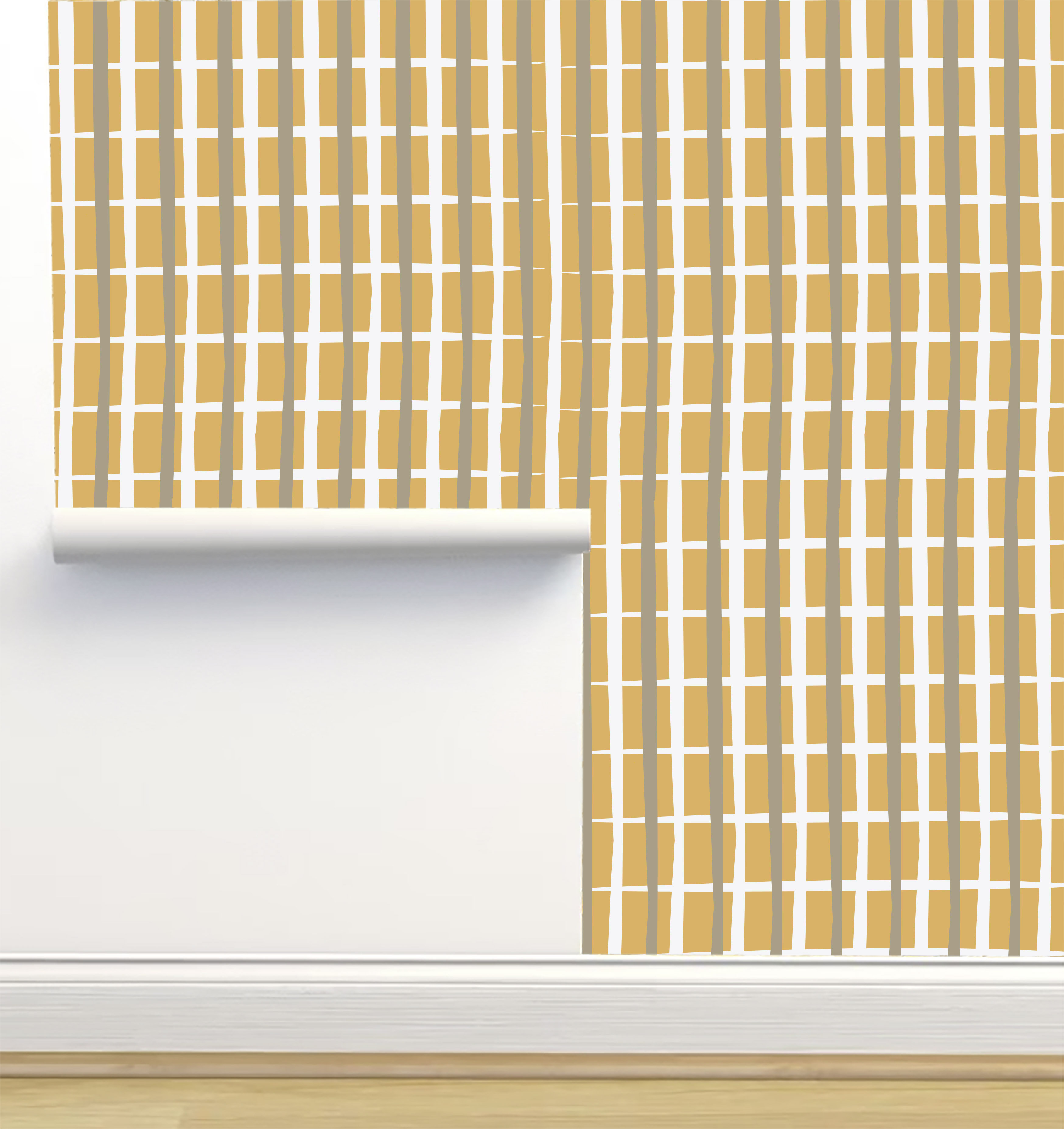 Limitless Walls Monor Designs 12' L x 2' W Texture Wallpaper Roll | Wayfair