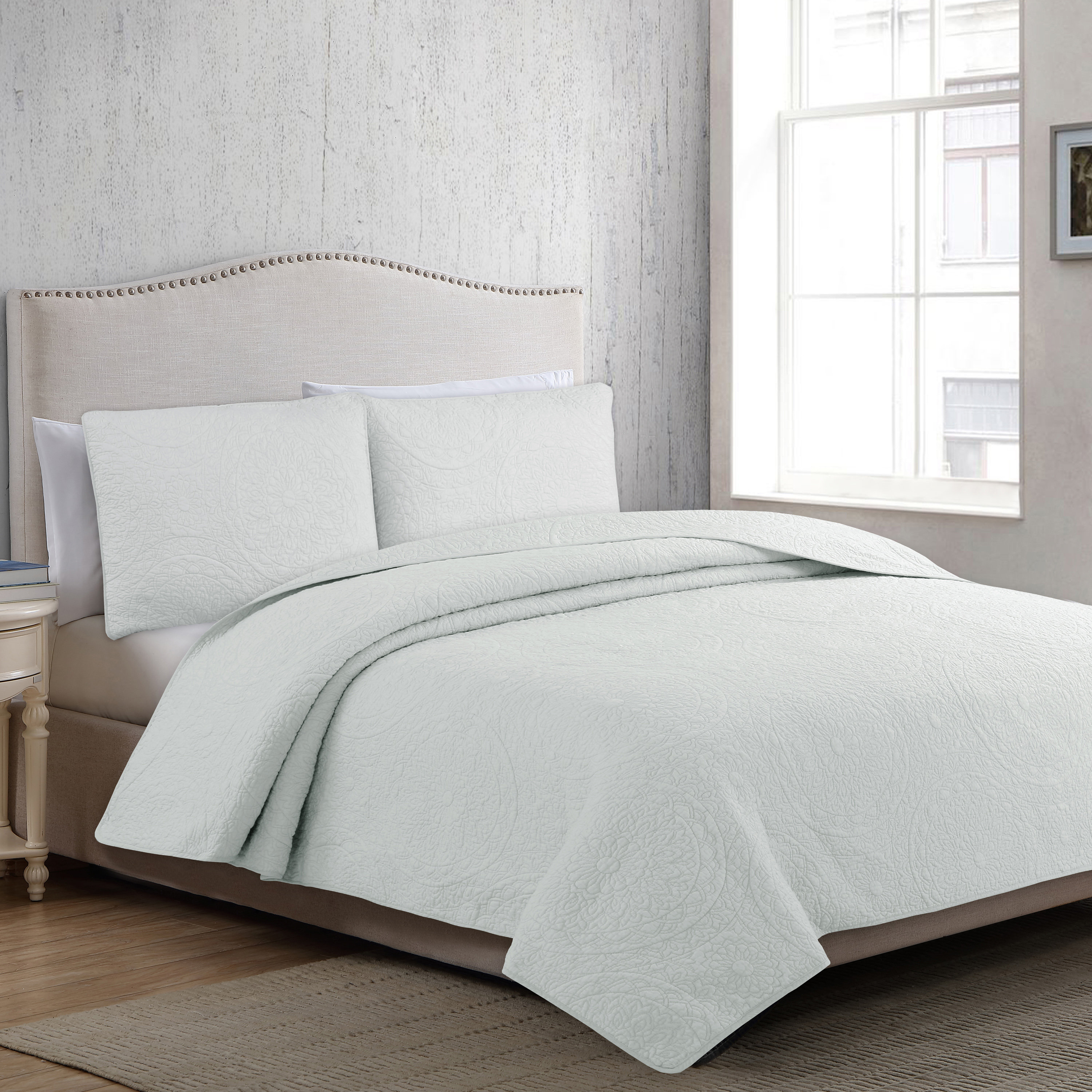 Estate Collection Marissa Medallion Quilt Set - Wayfair Canada