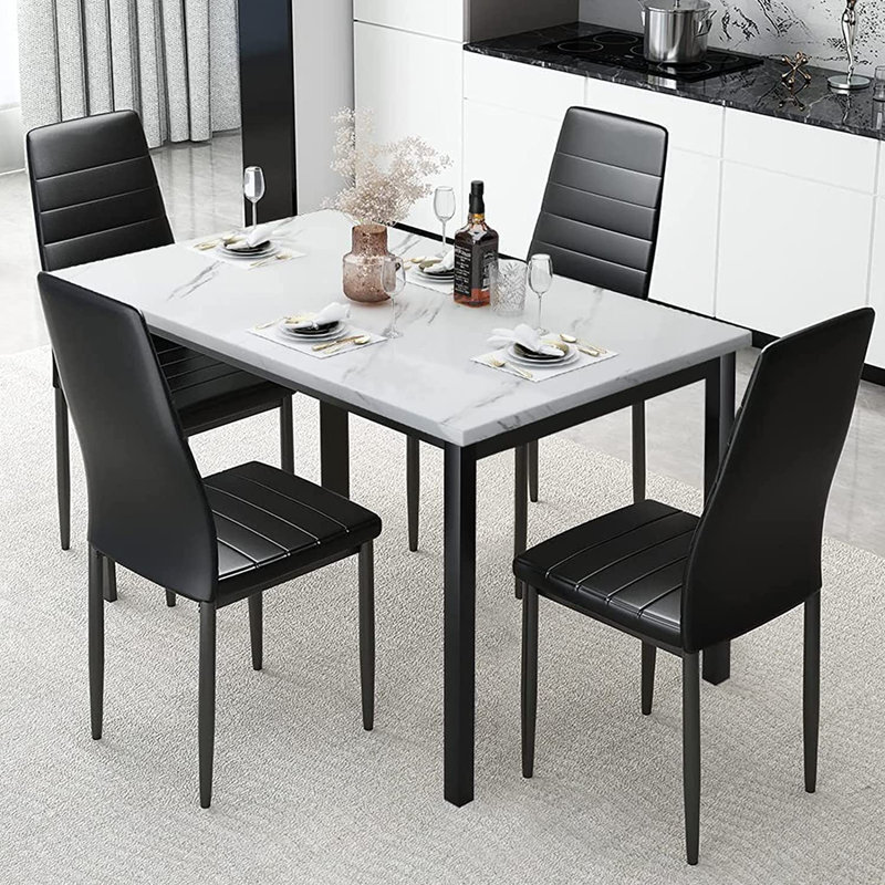 Latitude Run® 5 - Piece Dining Set & Reviews | Wayfair
