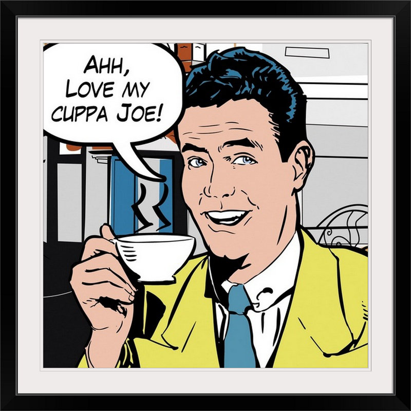 Great Big Canvas 'Java Comic II Mini by David Fischer Graphic Art Print ...