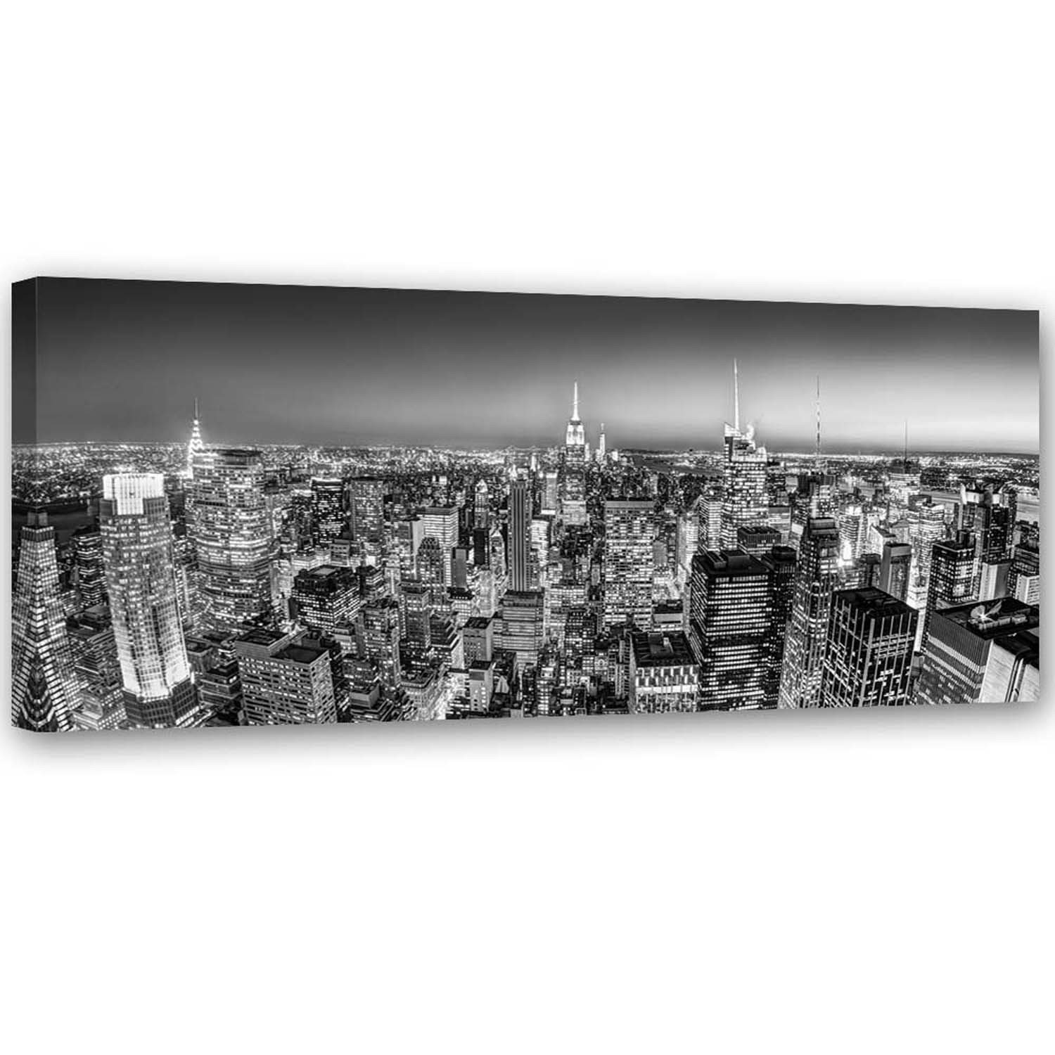 Latitude Run New York Skyline - Wrapped Canvas Art Print | Wayfair.co.uk