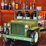 17 Stories Retro Car Wine Rack Willys MB Car Model Military Vehicle ...
