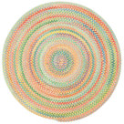 Harper Orchard Aaru Hand Braided Cotton Pink Area Rug & Reviews | Wayfair