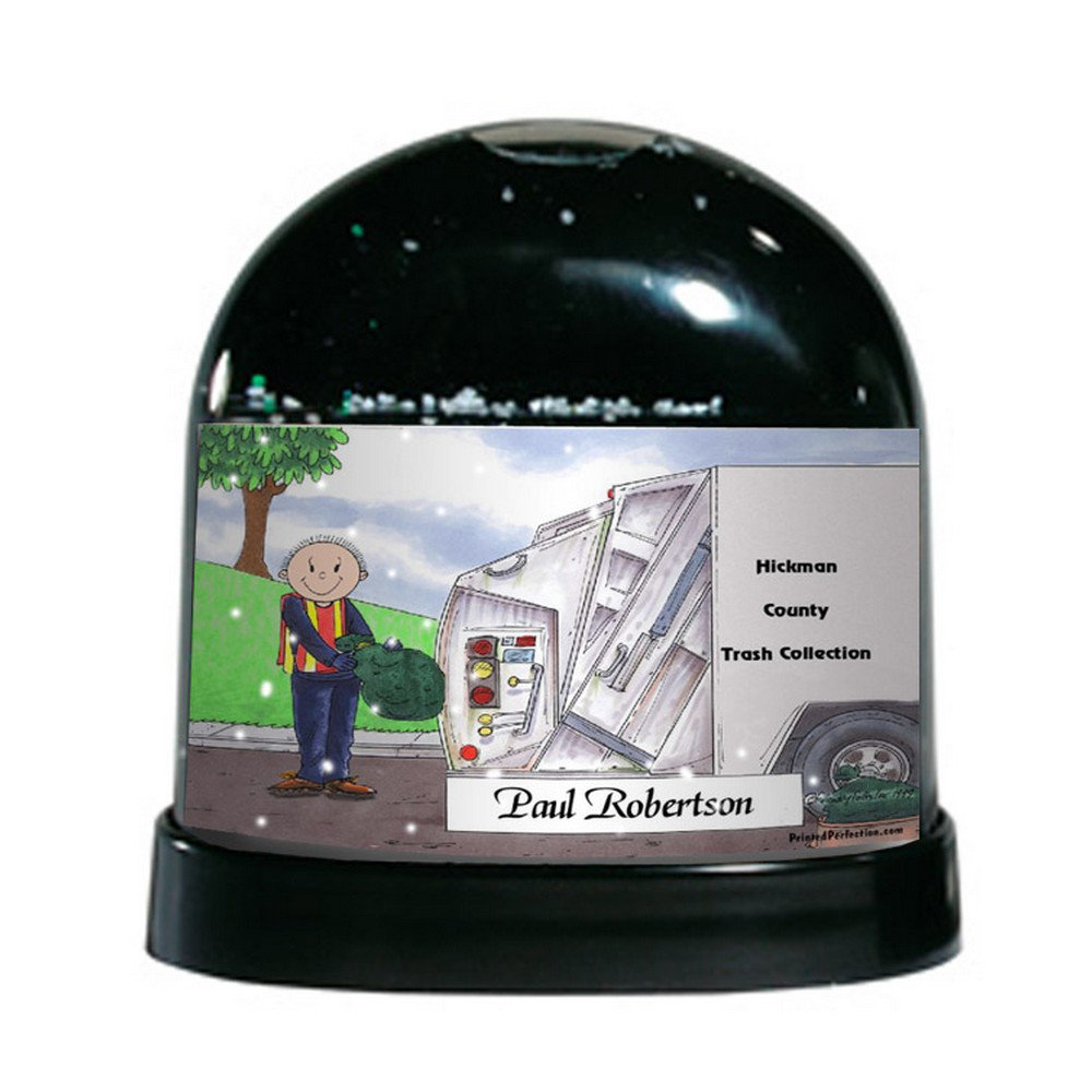 The Holiday Aisle® Friendly Folks Cartoon Caricature Male Sanitation ...