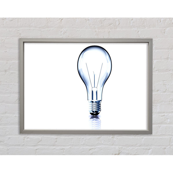 Ebern Designs Light Bulb - Single Picture Frame Print on Canvas ...