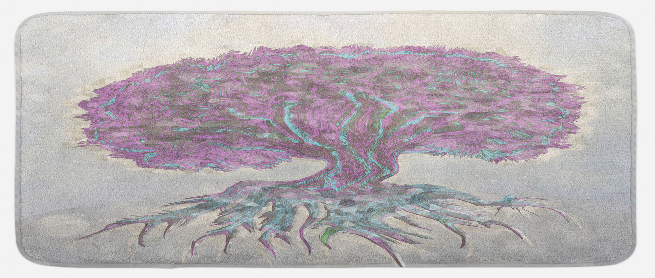 East Urban Home Tree of Life Kitchen Mat | Wayfair
