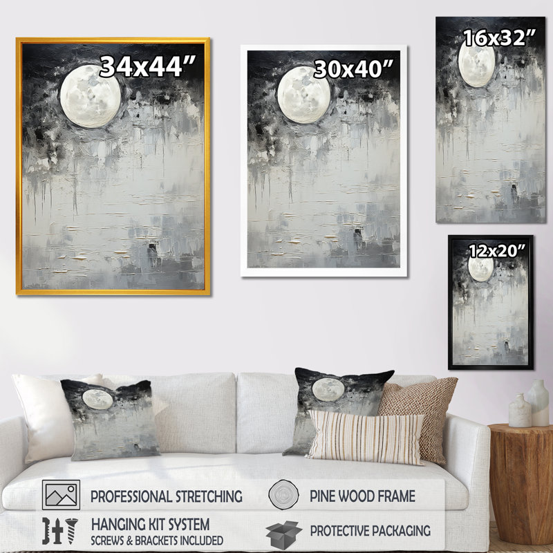 moon texture art kit