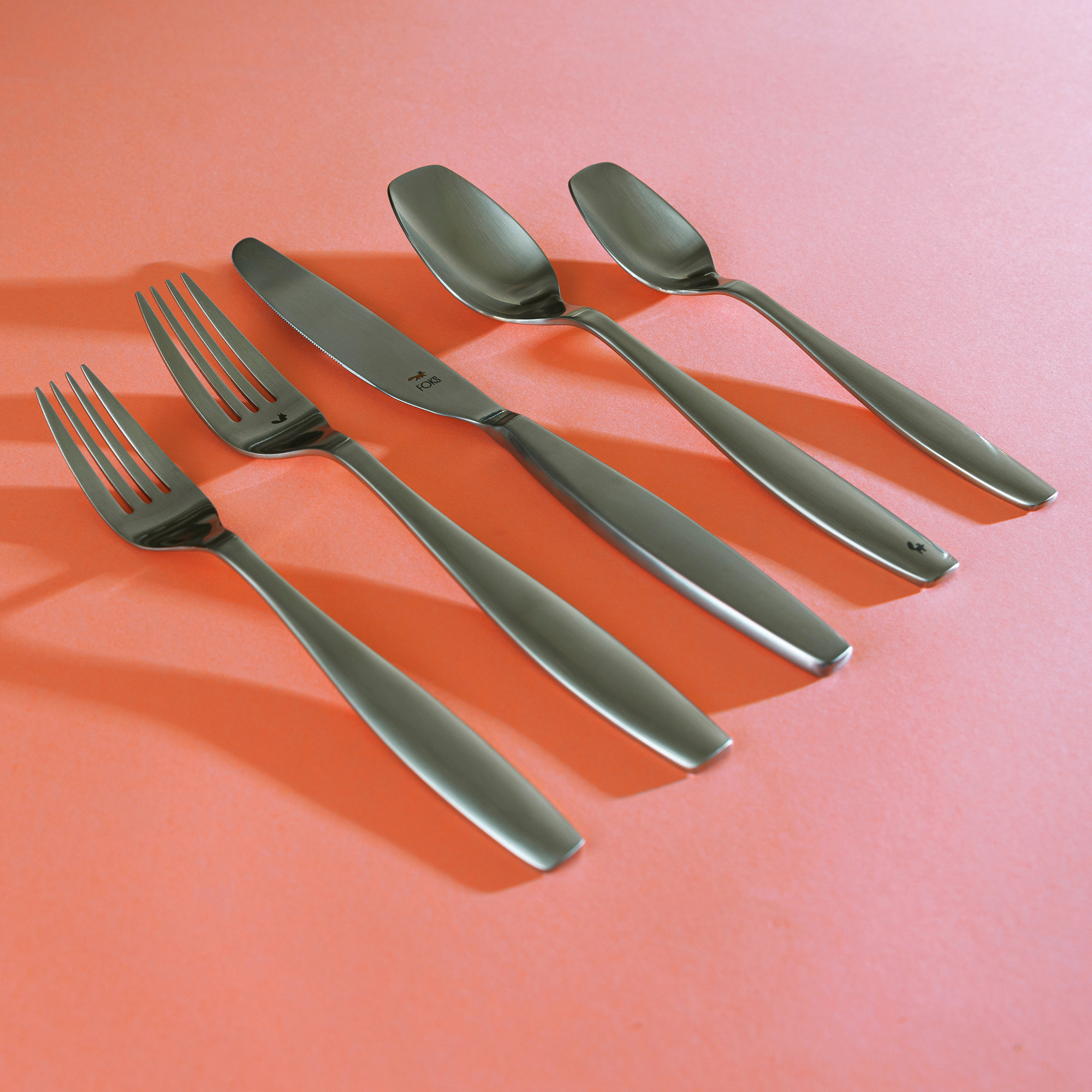 Gourmet Settings Mingle 20 Piece Flatware Set, Service for 4 & Reviews ...