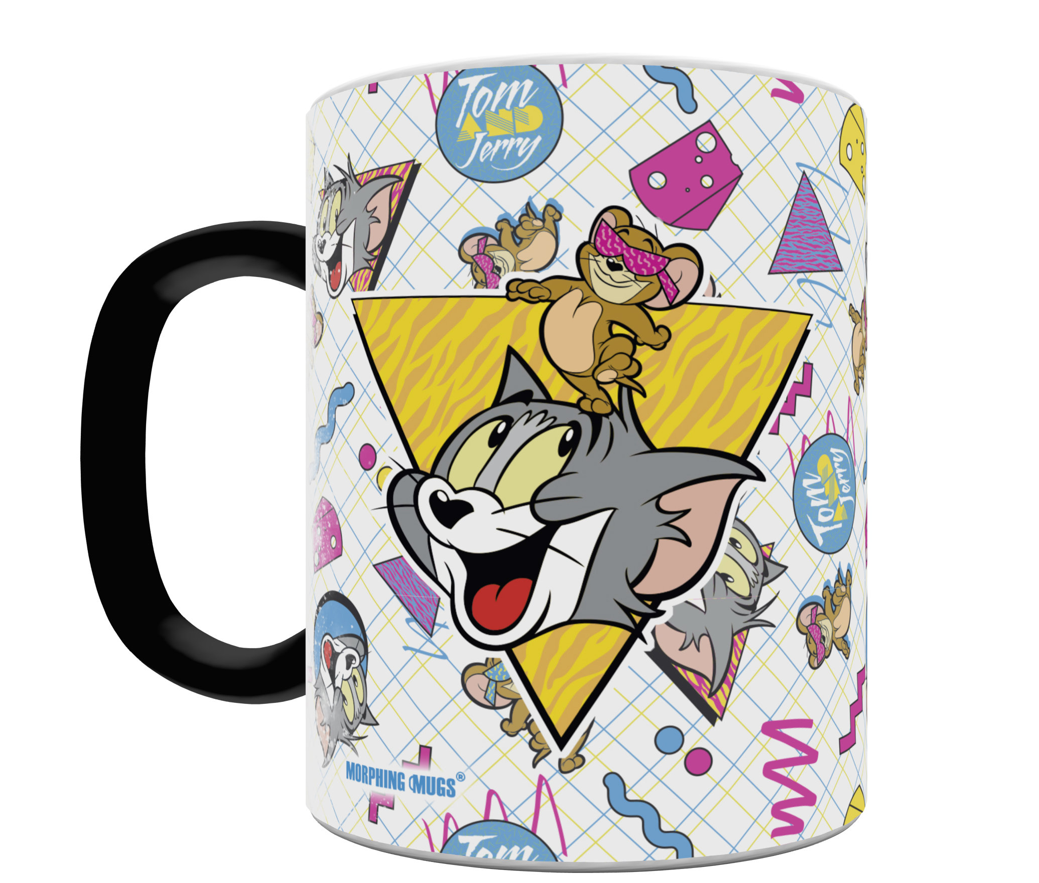 Morphing Mugs Tom and Jerry Retro Heat Sensitive Color Changing ...