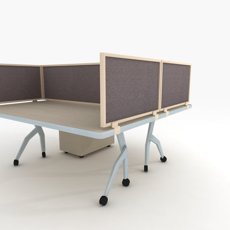 OBEX Acoustical Desk Mounted Privacy Panel | Wayfair