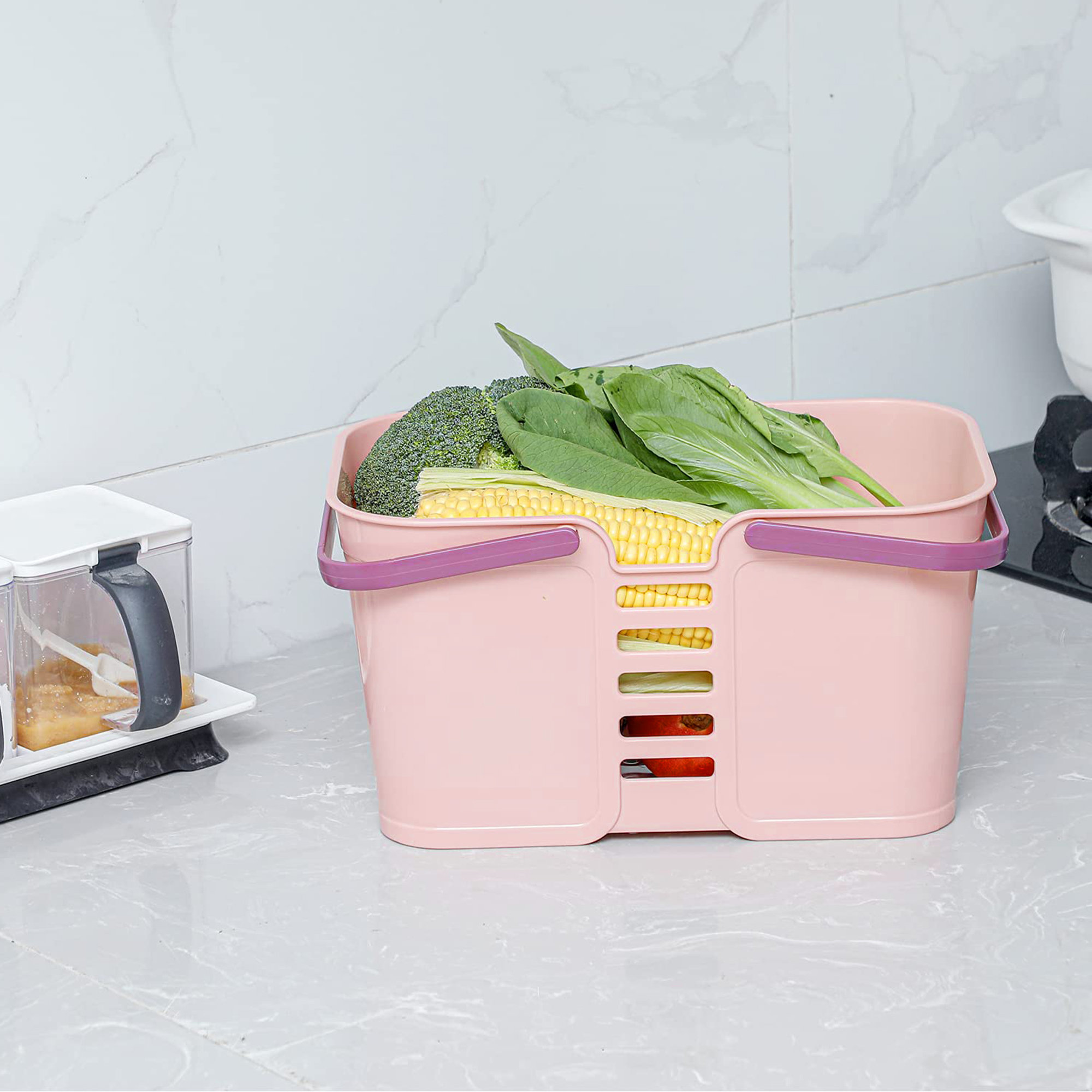 Rebrilliant Plastic Storage Baskets | Wayfair