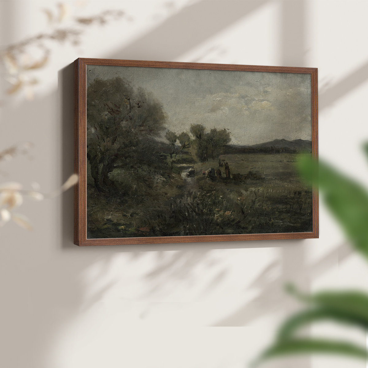 Charlton Home® Vintage Landscapes-CCCXC -Framed Print - Restickable ...