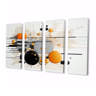 Ivy Bronx Silver Moon Rising - Minimalism Wall Art Decor 4 Piece | Wayfair
