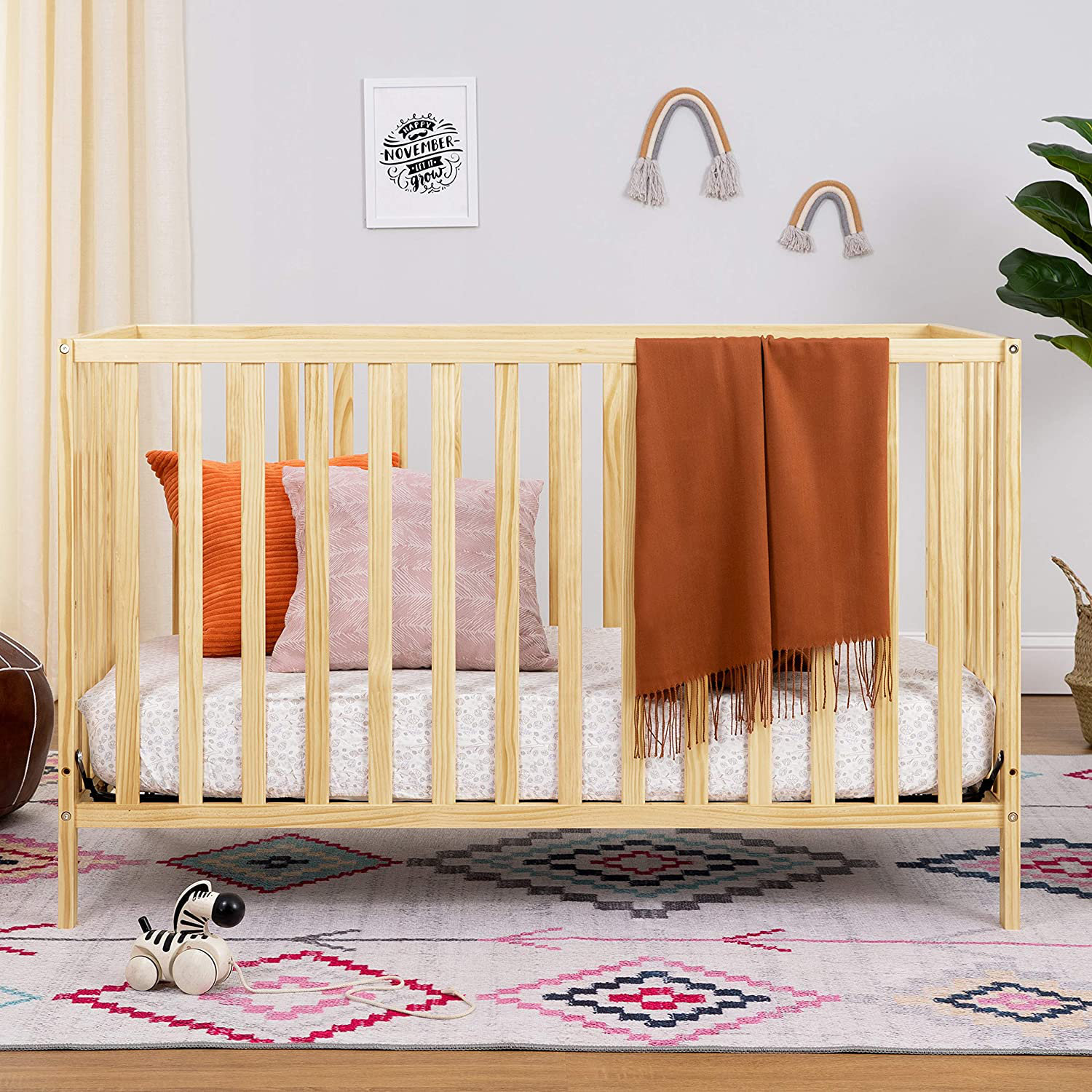 Isabelle & Max™ Davon 4-in-1 Convertible Crib & Reviews | Wayfair