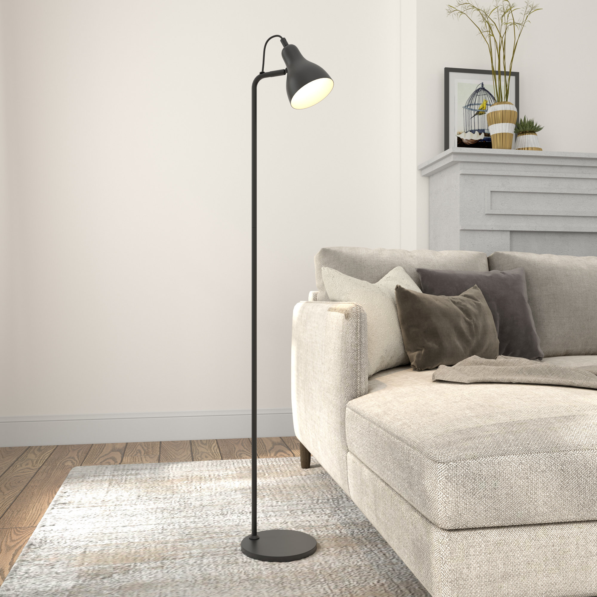 Mercer41 Gulien 53'' Task Floor Lamp & Reviews | Wayfair